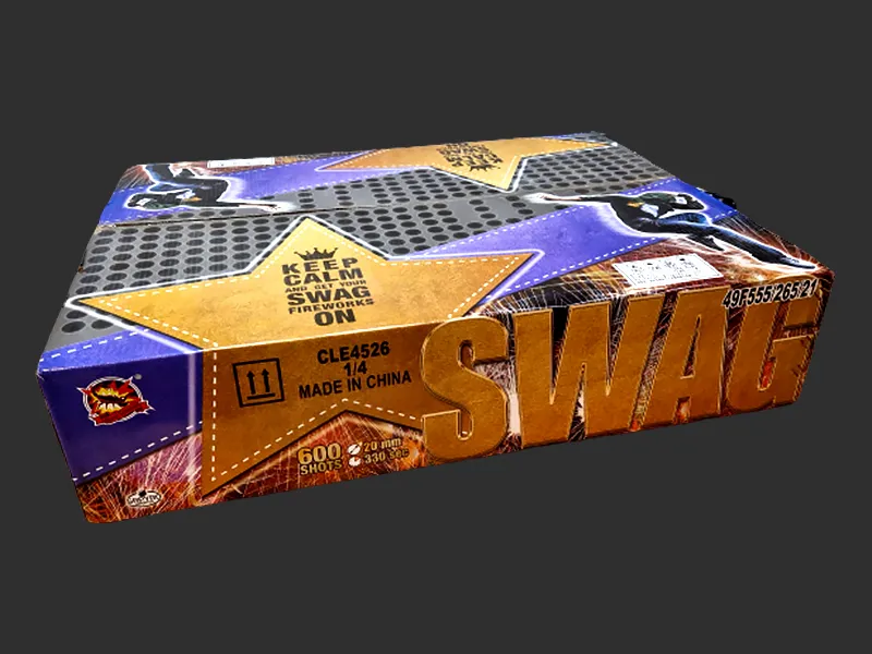 CLE4526 Swag 600st 20mm - Tanie Fajerwerki