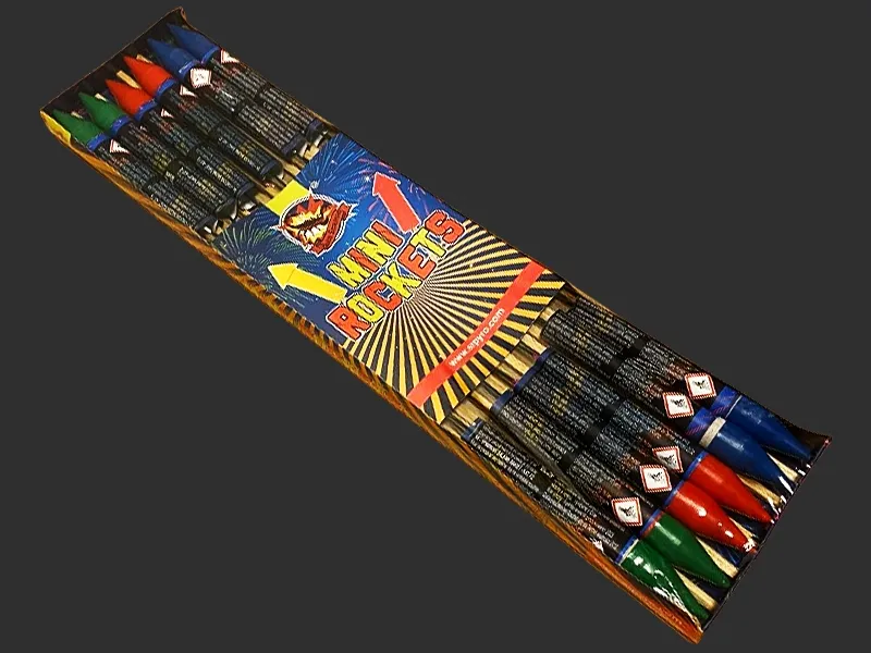 CLE2601 Mini Rockets 12szt - Tanie Fajerwerki