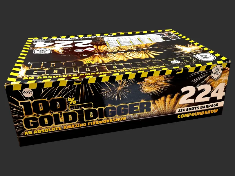 7756 GOLD DIGGER - Tanie Fajerwerki